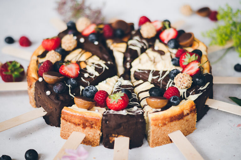 Kasekuchen Am Stiel